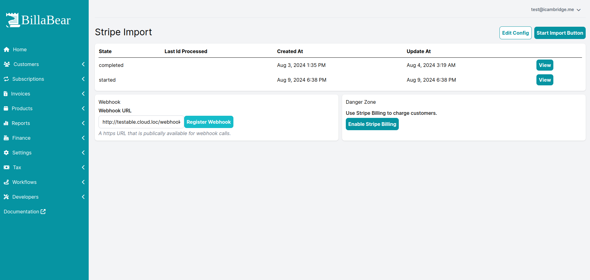 BillaBear - Guides - How to handle XRechnung with Stripe Billing